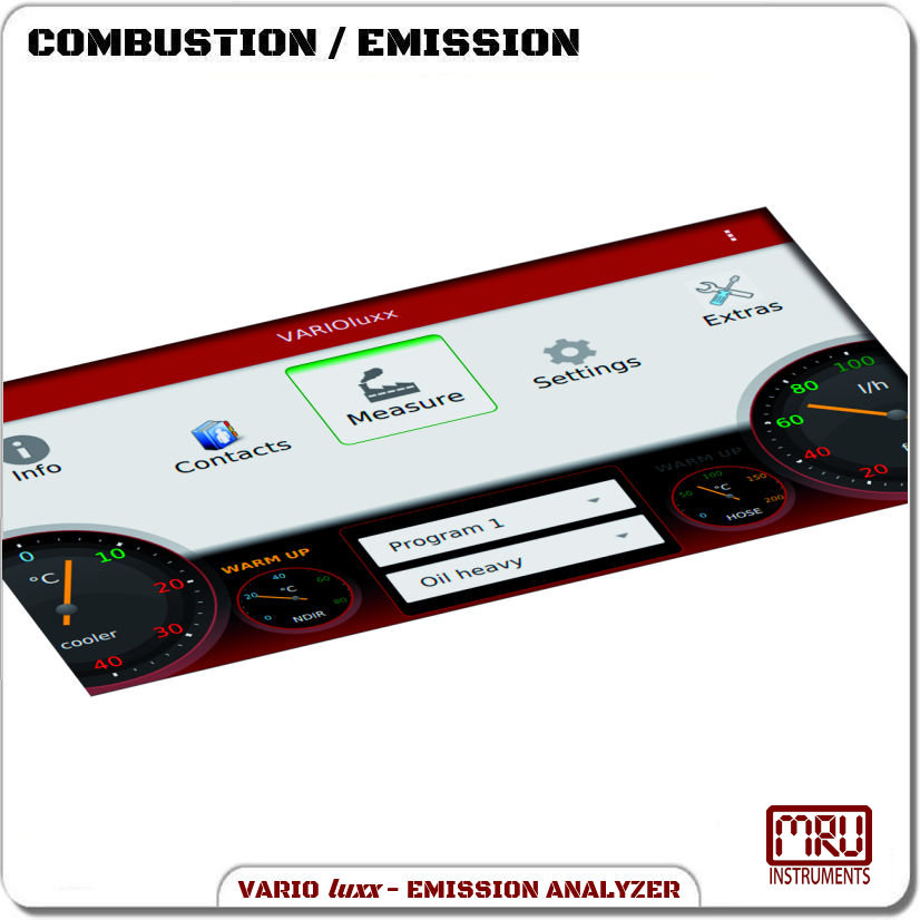 VARIO Luxx - Analizador de emisiones portátil - MRU Instruments ...